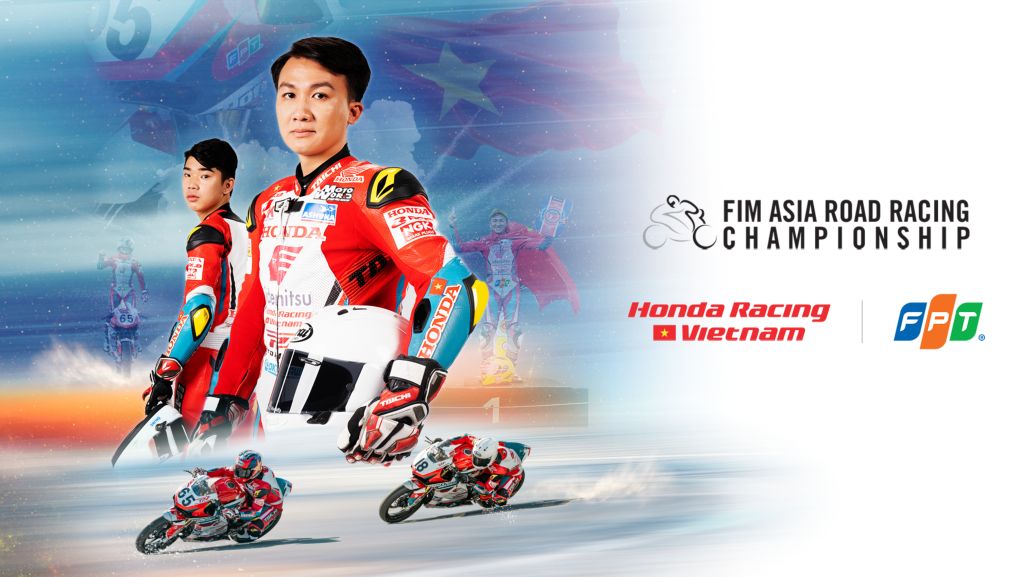 Đội đua Honda Racing Vietnam nhận tài trợ từ FPT Corporation tại ARRC 2025